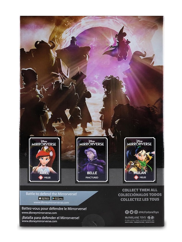 McFarlane Disney Mirrorverse Gold Label exclusive set of Ariel, Mulan ...