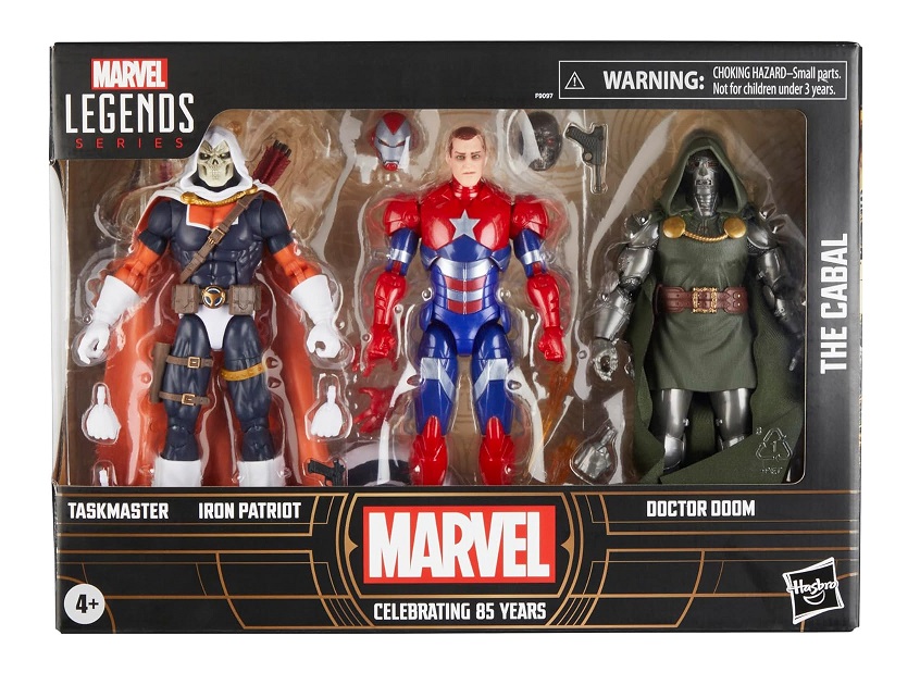 Marvel Legends 85th Anniversary 'The Cabal' Exclusive 3-Pack of Doctor ...