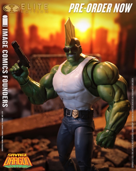 McFarlane Elite Edition Dragon from Savage Dragon, Image Comics ...