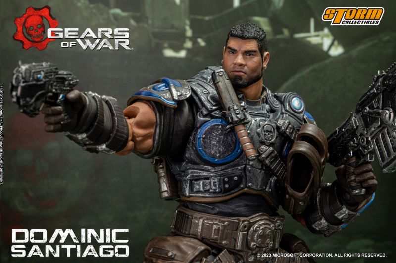 Storm Collectibles Gears of War Queen Myrrah and Corporal Dominic Santiago
