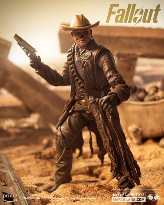 McFarlane Deluxe Fallout 7 inch figures, including Maximus, The Ghoul ...