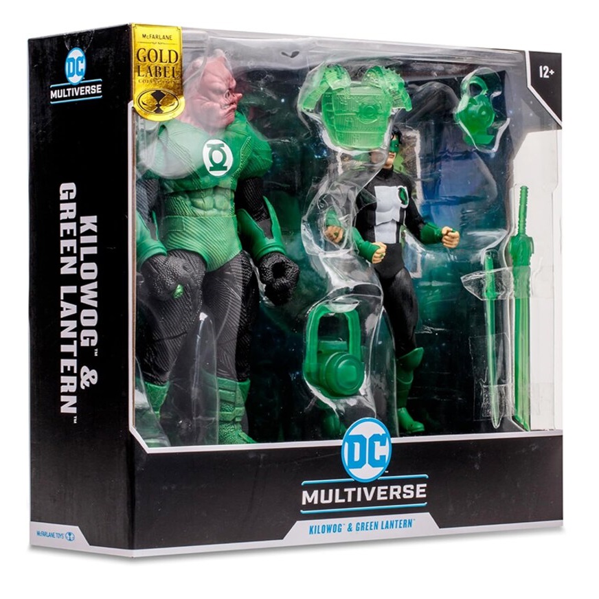 McFarlane DC Multiverse Gold Label Amazon Exclusive Kyle Rayner Green ...