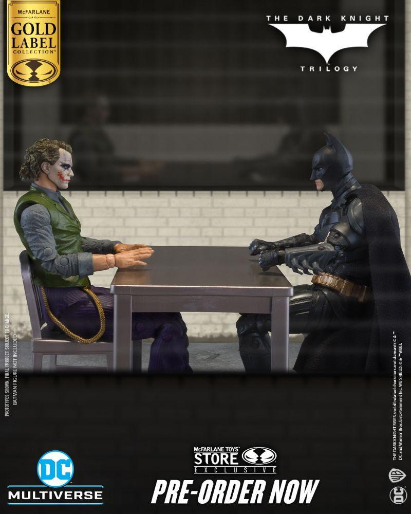 McFarlane DC Multiverse Gold Label Exclusive The Joker Interrogation ...