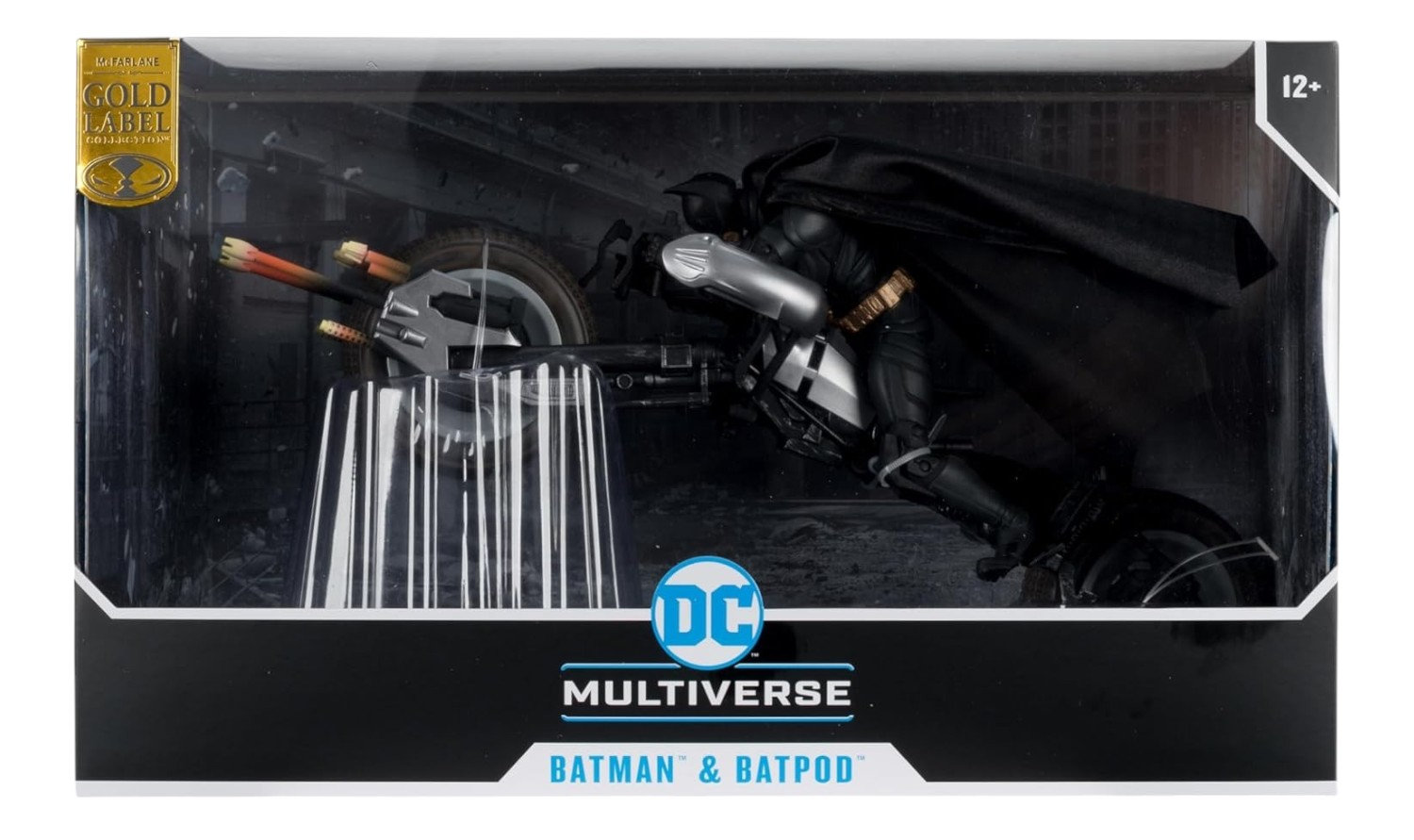 Batman with Batpod, DC Multiverse, 2025, The Dark Knight Trilogy