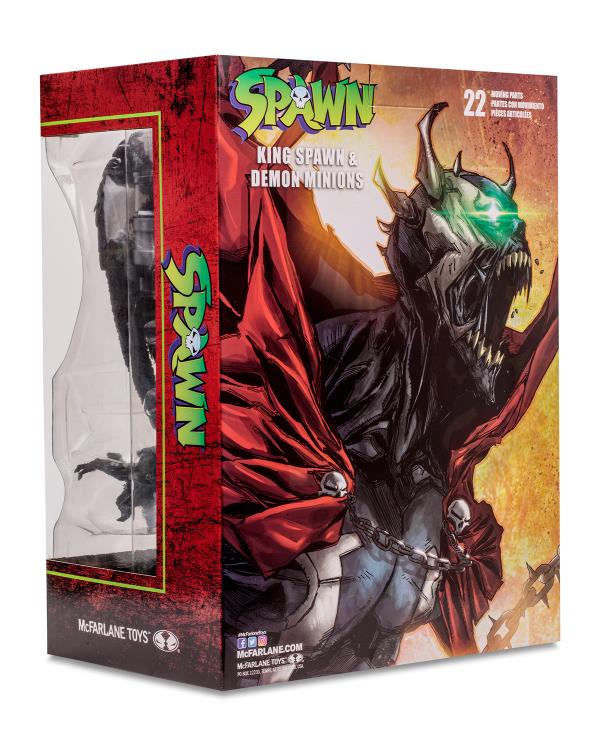 McFarlane Previews New King Spawn & Minions Deluxe Release