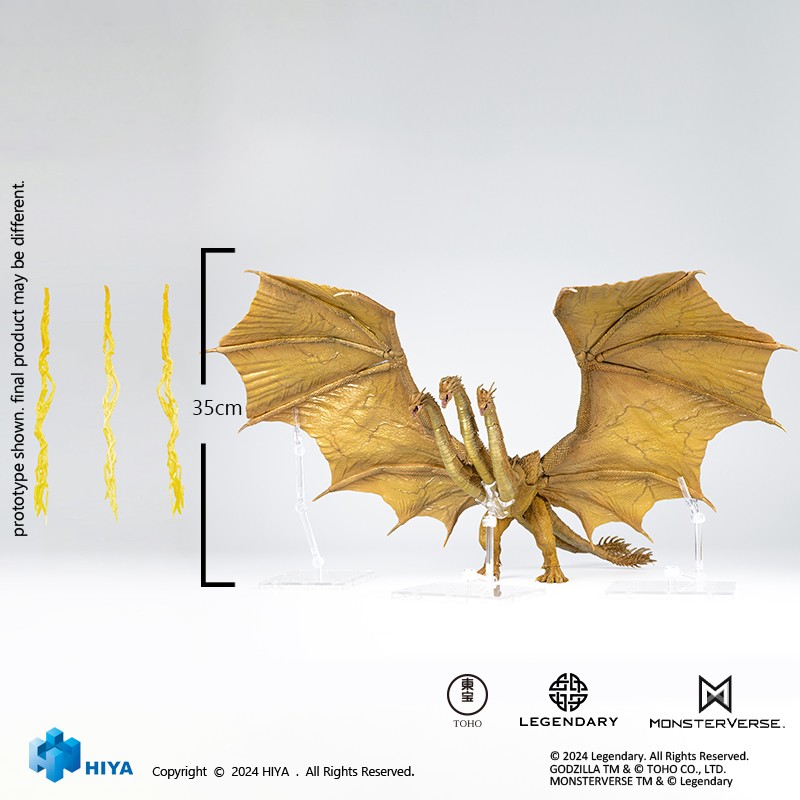 Hiya Toys Exquisite Basic King Ghidorah 'Gravity Beam' Version from ...