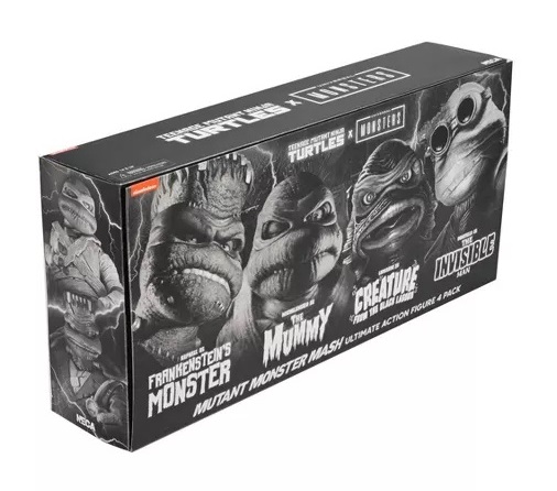 NECA 'Mutant Monster Mash' Teenage Mutant Ninja Turtles x Universal ...