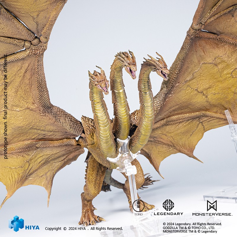 Hiya Toys Exquisite Basic King Ghidorah 'Gravity Beam' Version from ...