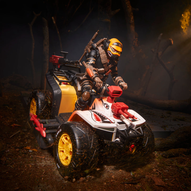 G.I. Joe Classified Series Exclusive Tiger Force Wreckage and Tiger Paw ATV