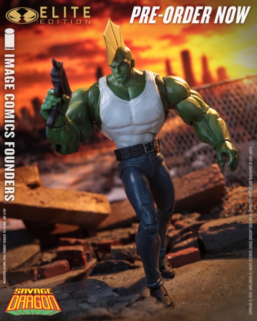 McFarlane Elite Edition Dragon from Savage Dragon, Image Comics ...