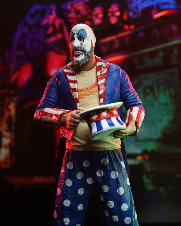NECA House of 1000 Corpses 20th Anniversary releases of Captain ...