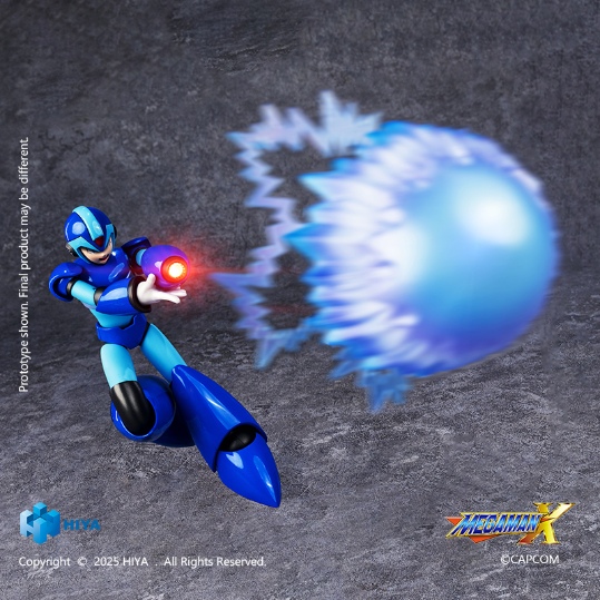 Hiya Toys Exquisite Basic release of X from Mega Man X