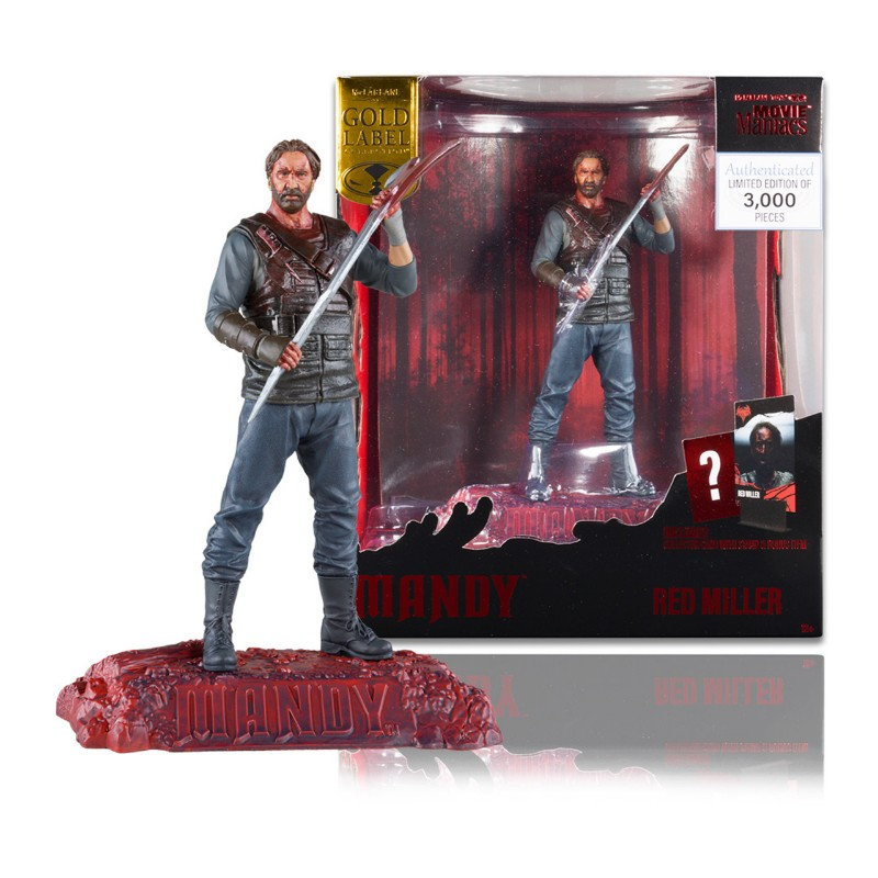 McFarlane Movie Maniacs Gold Label Exclusive Red Miller from the movie ...