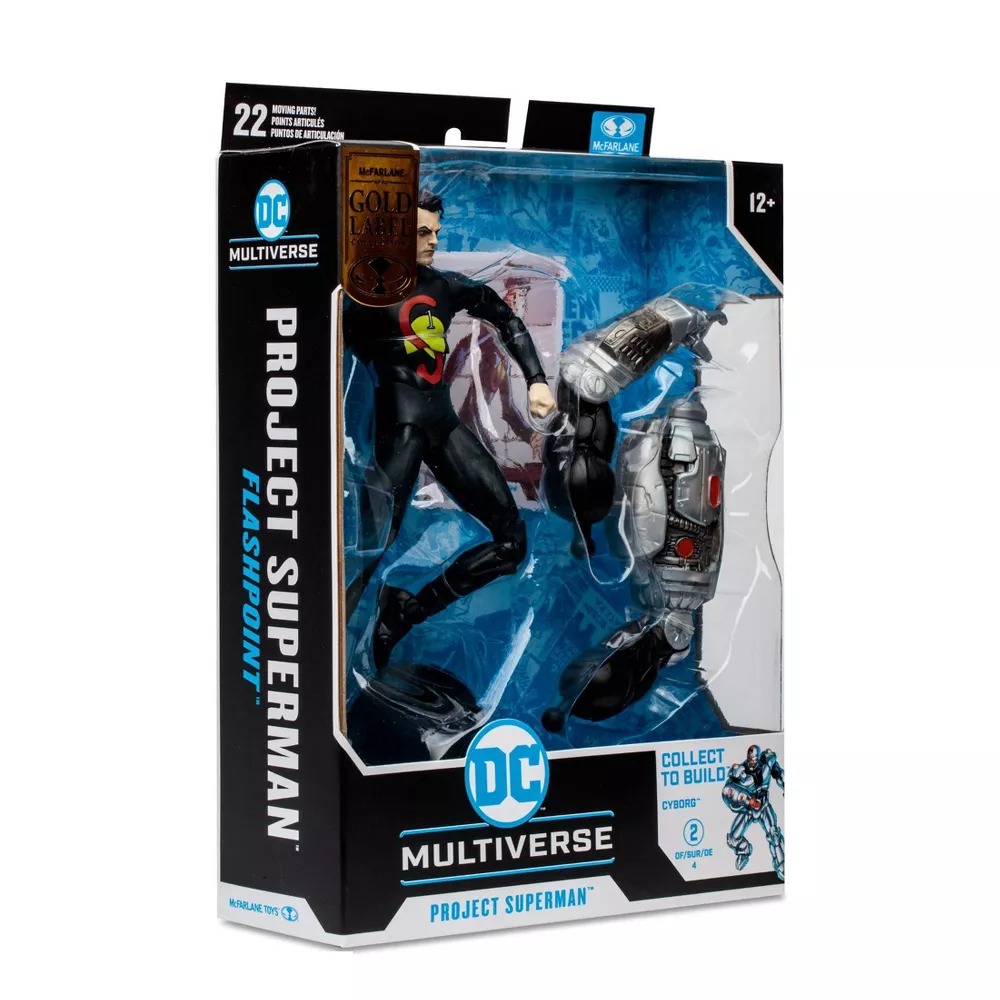 McFarlane DC Multiverse Flashpoint Wave Project Superman, Target Exclusive