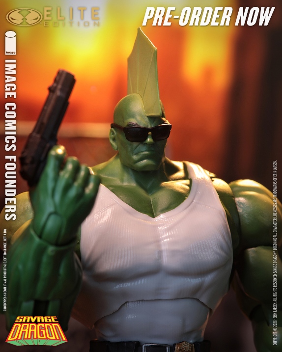 McFarlane Elite Edition Dragon from Savage Dragon, Image Comics ...