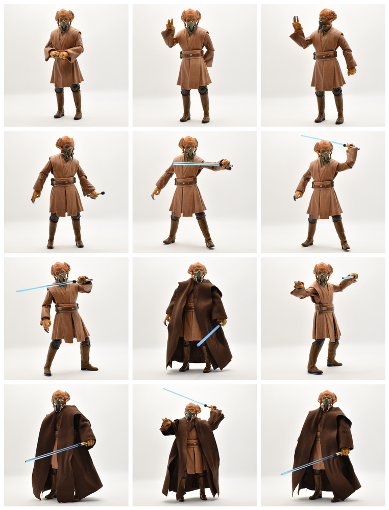 Review : Star Wars Black Series Plo Koon, Attack of the Clones