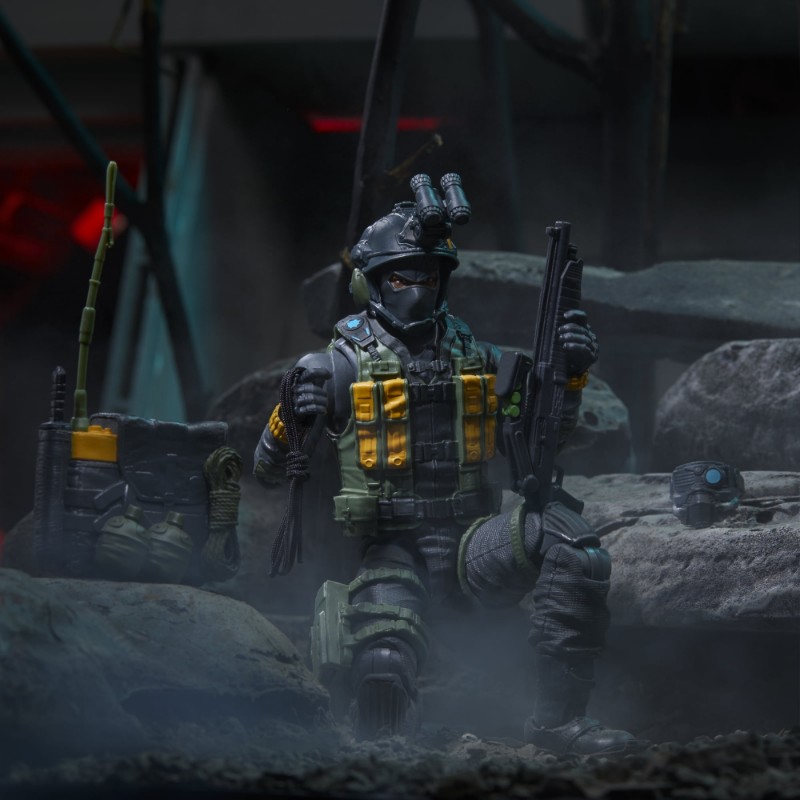 Hasbro G.I. Joe Classified Series Cobra Shadow Tracker, Night Force ...