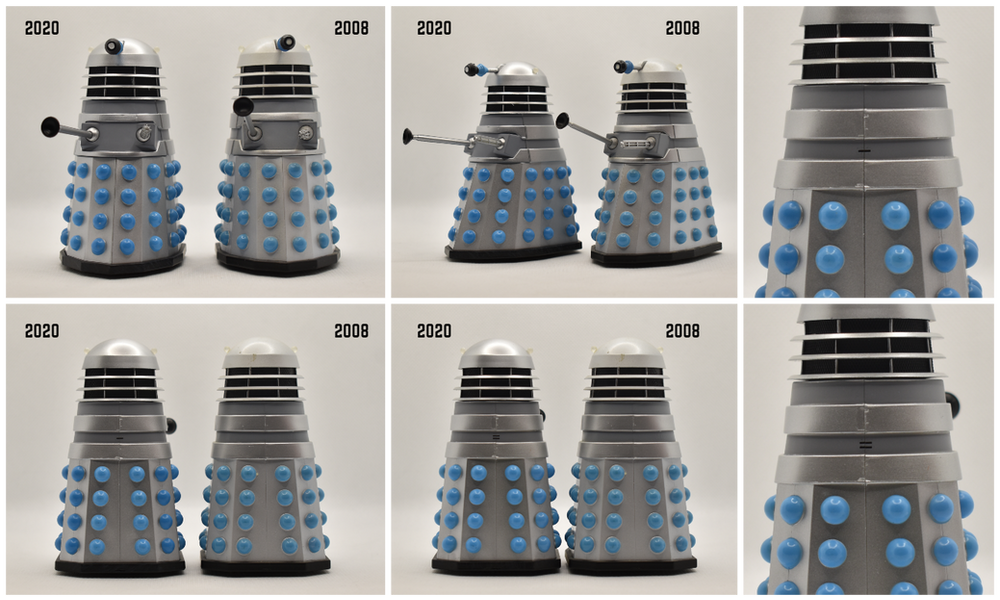 Review : Doctor Who History of the Daleks #1, The Daleks 2-Pack (B&M ...
