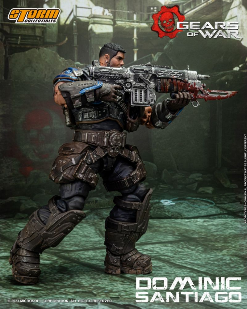 Storm Collectibles Gears of War Queen Myrrah and Corporal Dominic Santiago