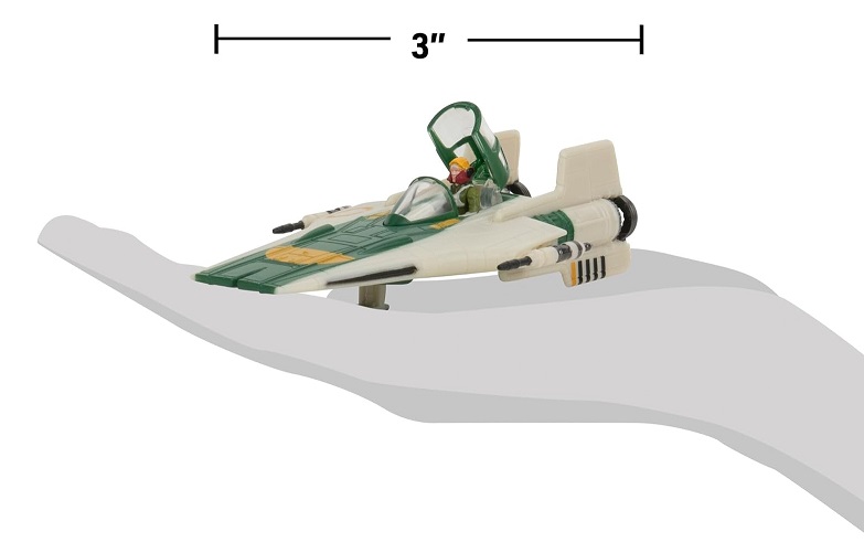 Jazwares Star Wars Micro Galaxy Squadron Series 5 Jedi Interceptor, A ...