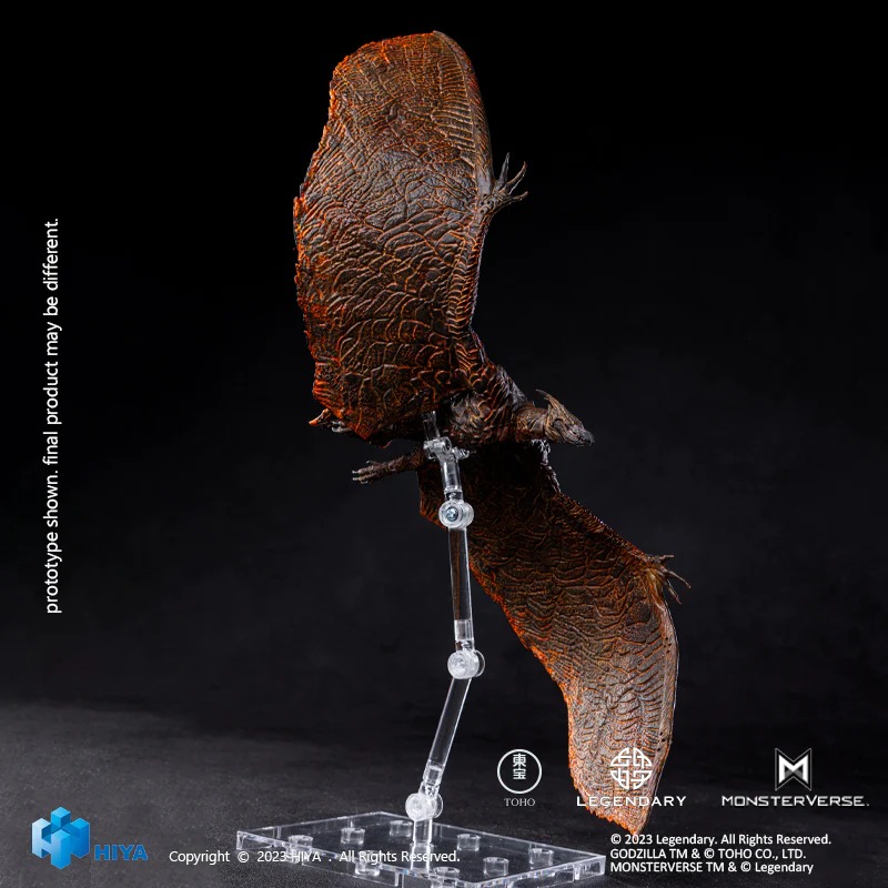 Hiya Toys Exquisite Basic Series 'Flameborn' Rodan from Godzilla King ...