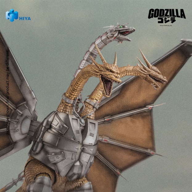 Hiya Toys Exquisite Basic Classic Mecha King Ghidorah from Godzilla vs ...