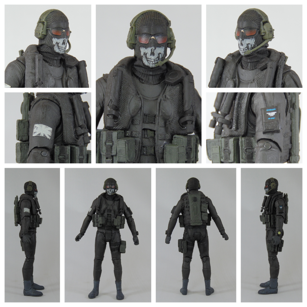 Review : McFarlane Simon "Ghost" Riley, Call of Duty Modern Warfare