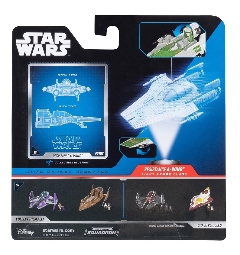 Jazwares Star Wars Micro Galaxy Squadron Series 5 Jedi Interceptor, A ...