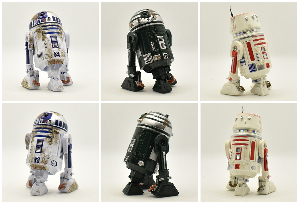 Review : Star Wars Black Series Red Squadron (R2-D2, R5-D8 & R2-X2), A ...