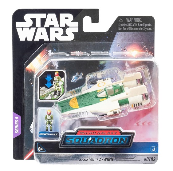 Jazwares Star Wars Micro Galaxy Squadron Series 5 Jedi Interceptor, A ...