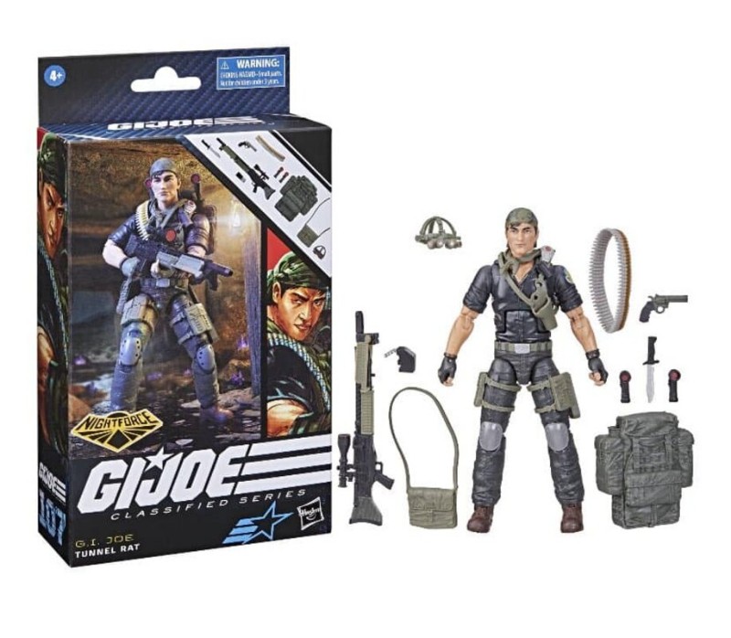 Hasbro G.I. Joe Classified Series Cobra Shadow Tracker, Night Force ...