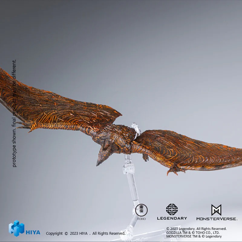Hiya Toys Exquisite Basic Series 'Flameborn' Rodan from Godzilla King ...