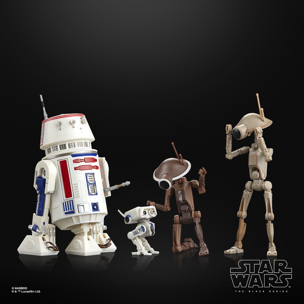 Star Wars Black Series releases of Peli Motto's Droids and the ...