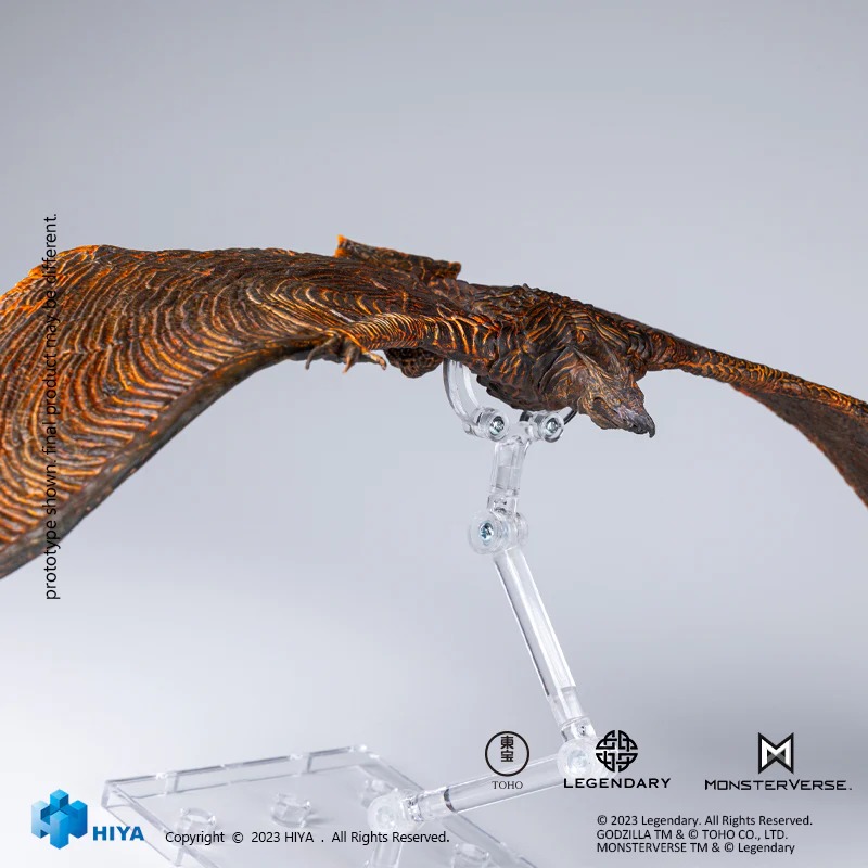 Hiya Toys Exquisite Basic Series 'Flameborn' Rodan from Godzilla King ...