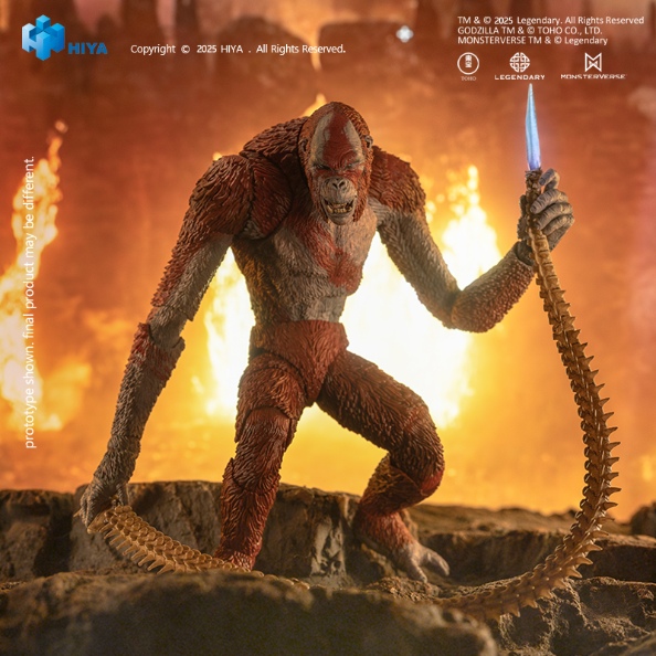 Hiya Toys Godzilla x Kong: The New Empire Exquisite Basic Scar King