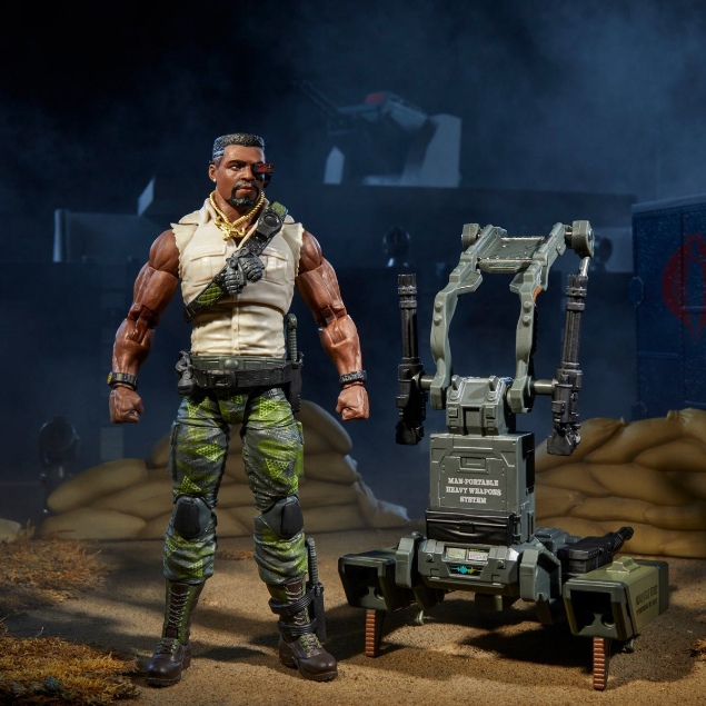 G.I. Joe Classified Series Heavy Duty and Cobra Modular Fortification ...