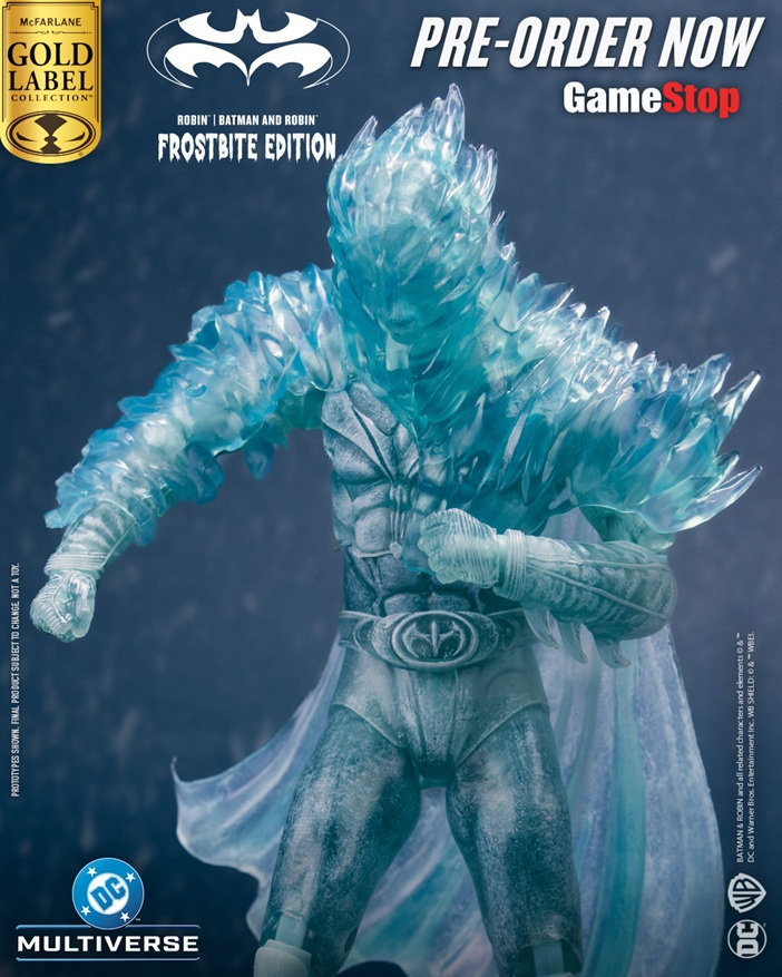 McFarlane DC Multiverse Gold Label Exclusive Robin 'Frostbite Edition ...