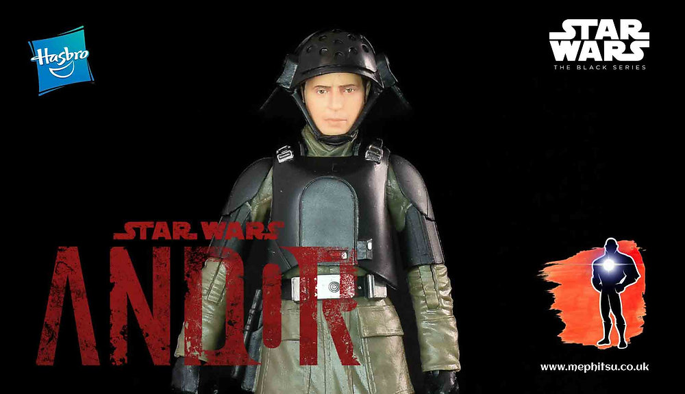 Custom Kit-Bash: Star Wars Black Series Aldhani Imperial Trooper, Andor