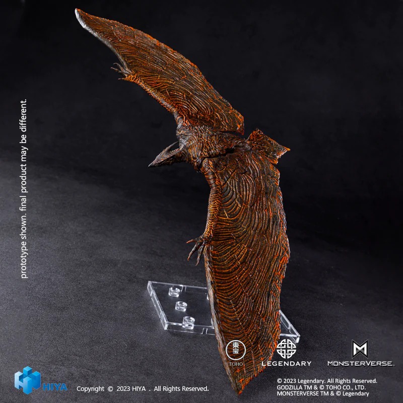 Hiya Toys Exquisite Basic Series 'Flameborn' Rodan from Godzilla King ...