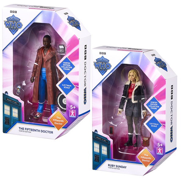 Doctor Who Vortex Edition Collector figures of The Fifteenth Doctor and ...