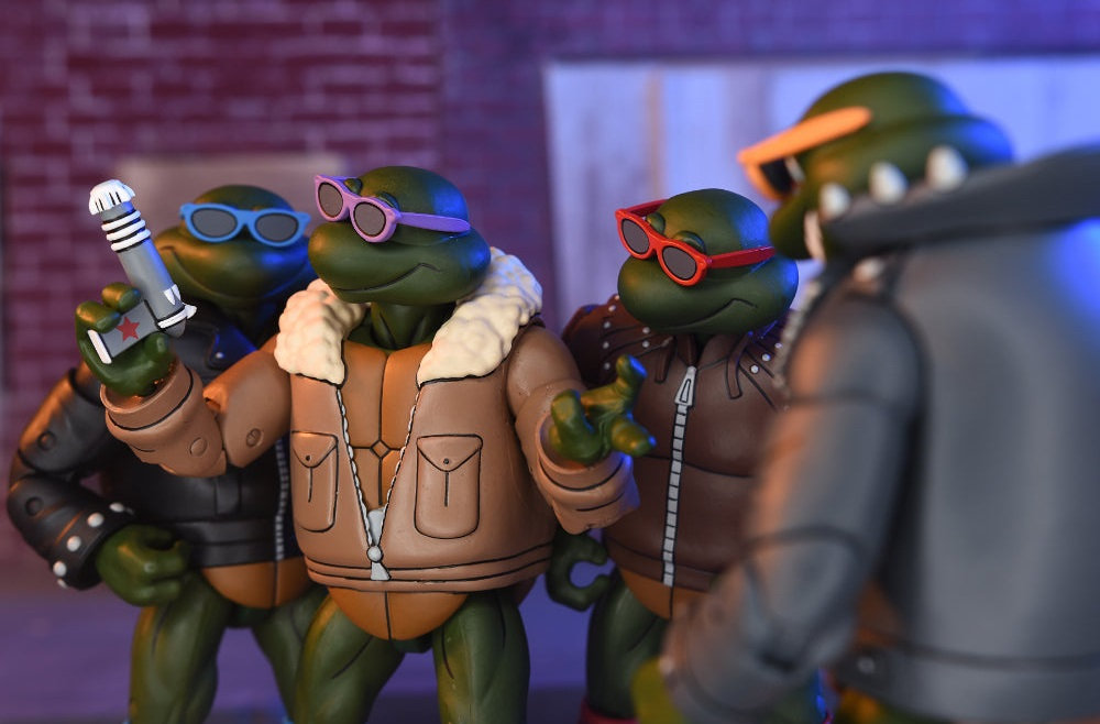 NECA Haulathon Teenage Mutant Ninja Turtles Punk Turtles 4-Pack