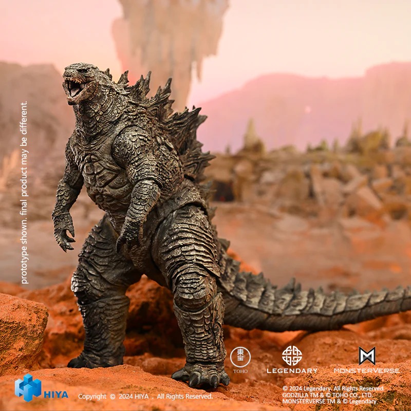 Hiya Toys Exquisite Basic Godzilla, Re-Evolved Version, from Godzilla x ...