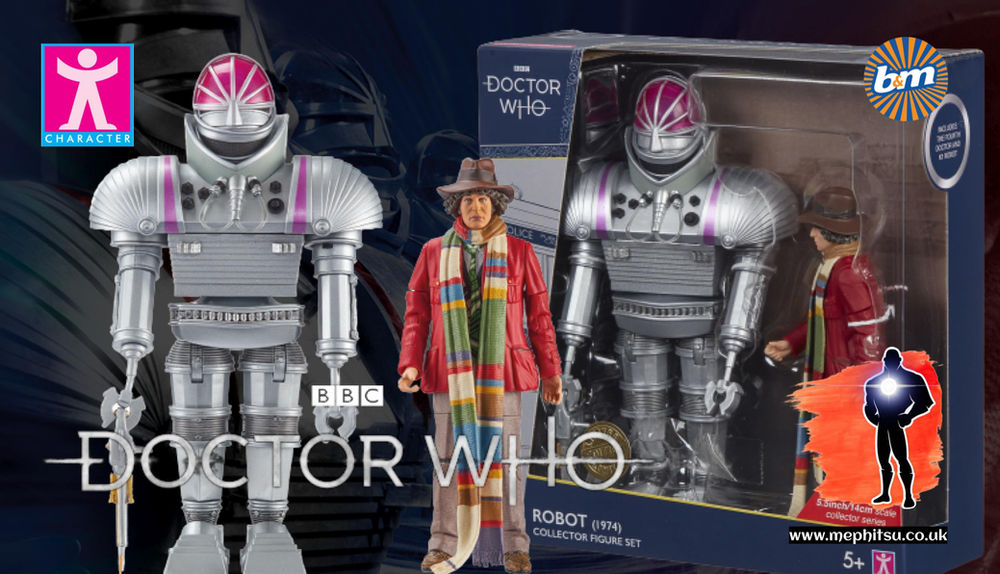 Character Options Doctor Who Exclusive Collectors Set of the 4th Doctor ...