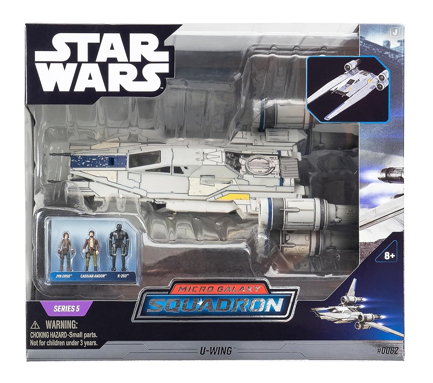 Jazwares Star Wars Micro Galaxy Squadrons Starship Class U-Wing from ...