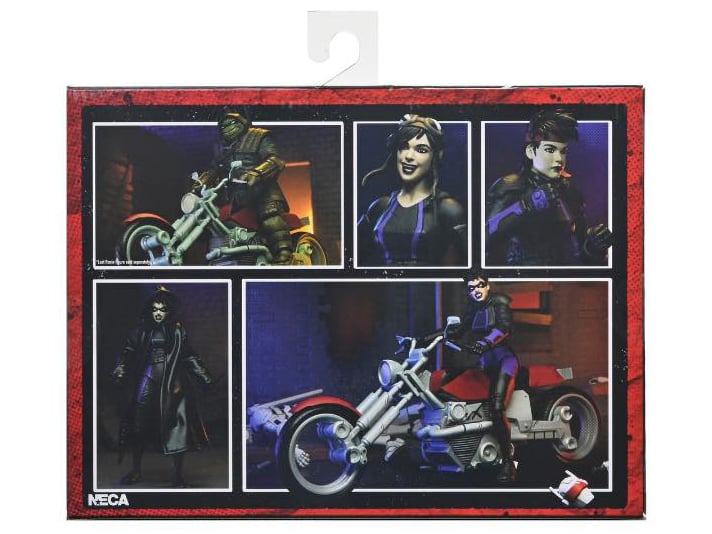 NECA Teenage Mutant Ninja Turtles The Last Ronin Casey Marie and Motorcycle