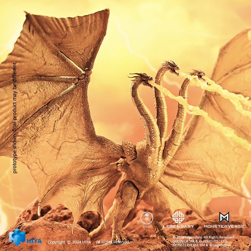 Hiya Toys Exquisite Basic King Ghidorah 'Gravity Beam' Version from ...