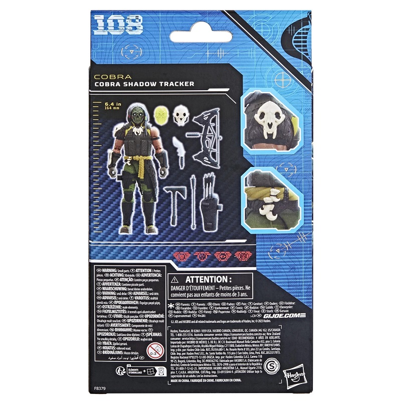 Hasbro G.I. Joe Classified Series Cobra Shadow Tracker, Night Force ...