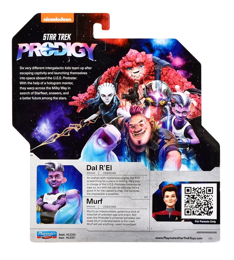 Star Trek Prodigy figure images courtesy of Amazon US