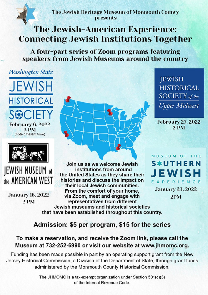 The Jewish-American Experience: Connecting Jewish Institutions Together