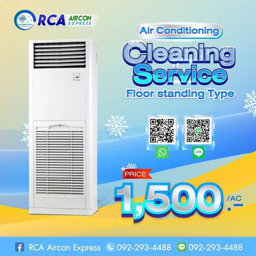 Cleaning A/C Floor Standing Type | RCA AIRCON EXPRESS